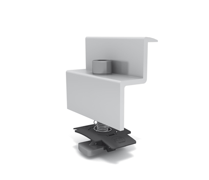 Module End Clamp 40mm Solar panel fixing 39 - 41mm | P10051700