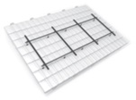 Solar PV slate mounting brackets | P1000373 | K2 type