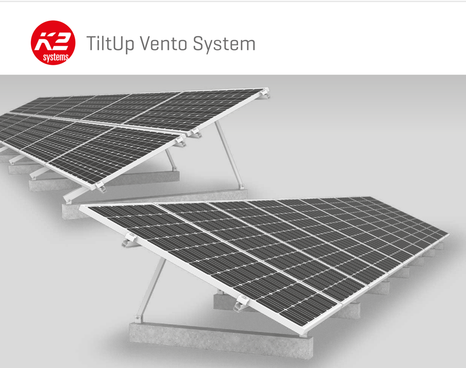 Solar panel flat surface fixing kit | ground mounted or flat roof K2 ... Solar panel flat surface fixing kit | ground mounted or flat roof K2 ...