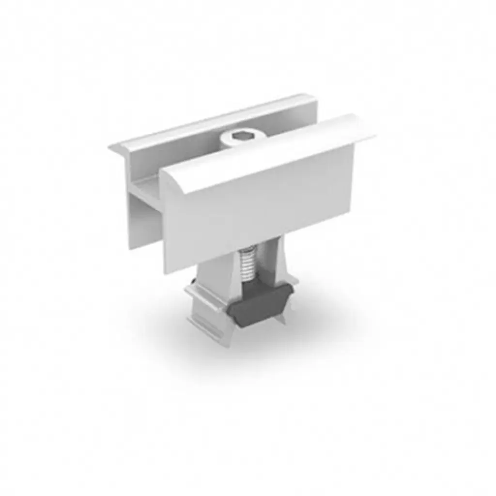 Universal mid clamp 30-43mm solar panel fixtures