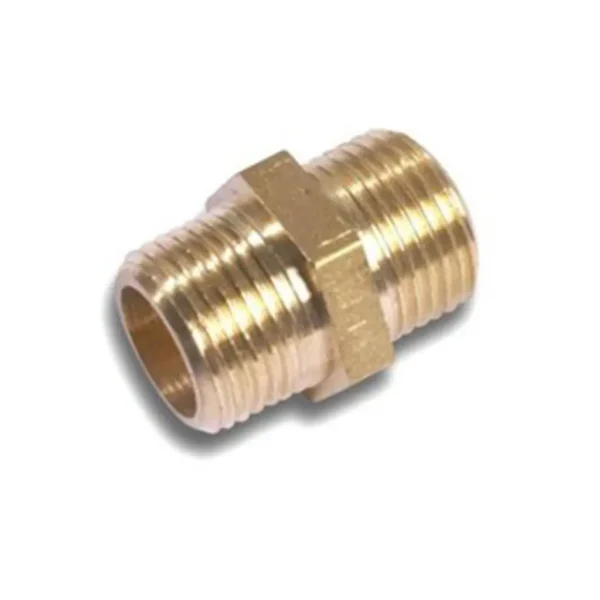 Brass Hex Nipple | High temperature - Threaded connections