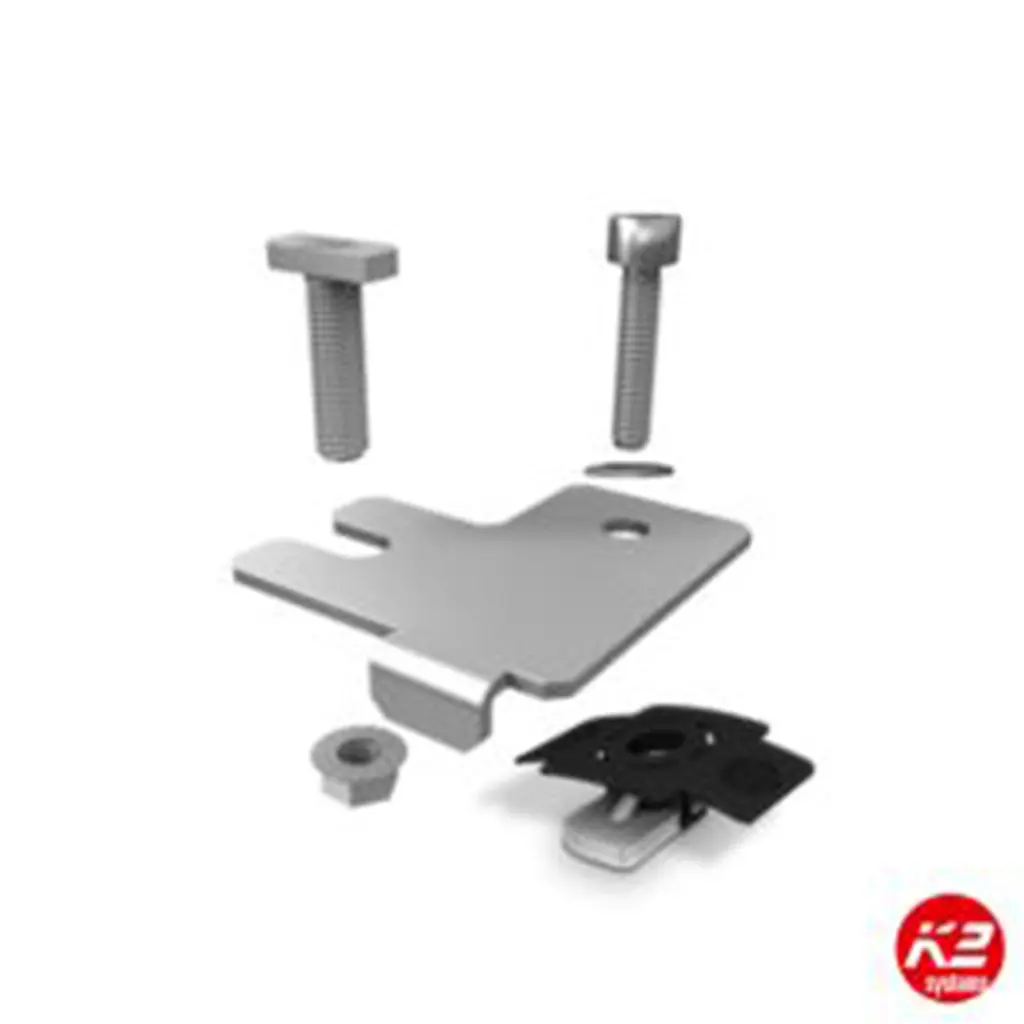 PV Cross Rail Connectors Solar panel | Stainless steel fixing kit