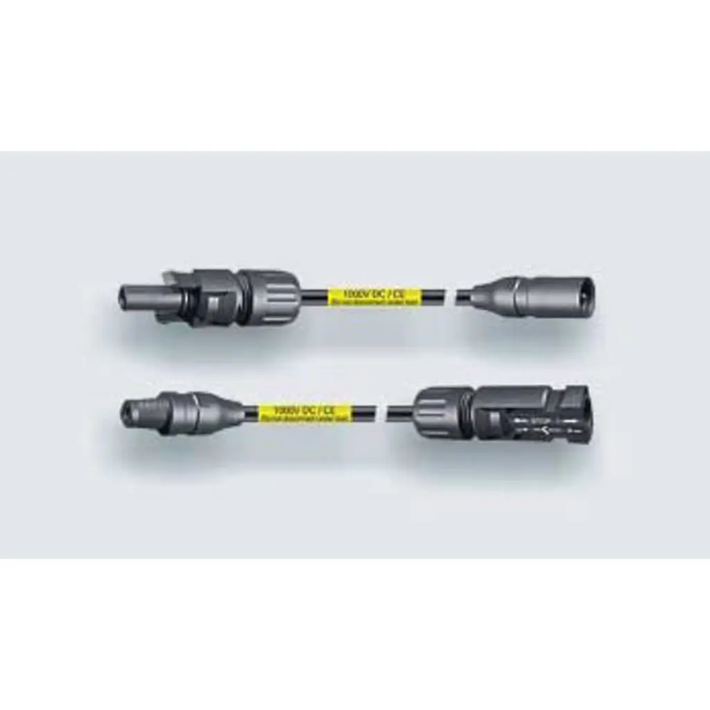 MC4 to MC3 Cable set male to female solar connector coupling