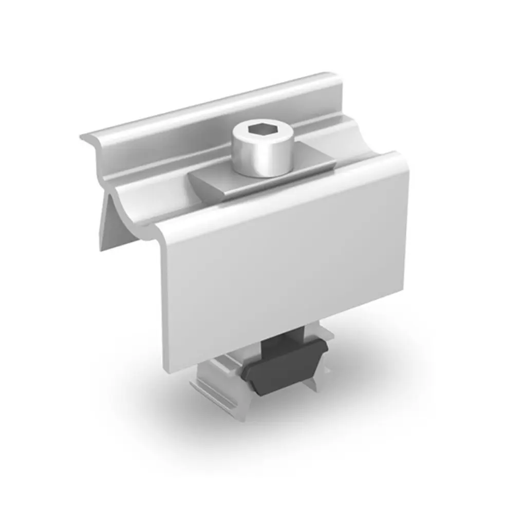 Universal end clamp solar panel fixing | 30-43mm size | 2002514