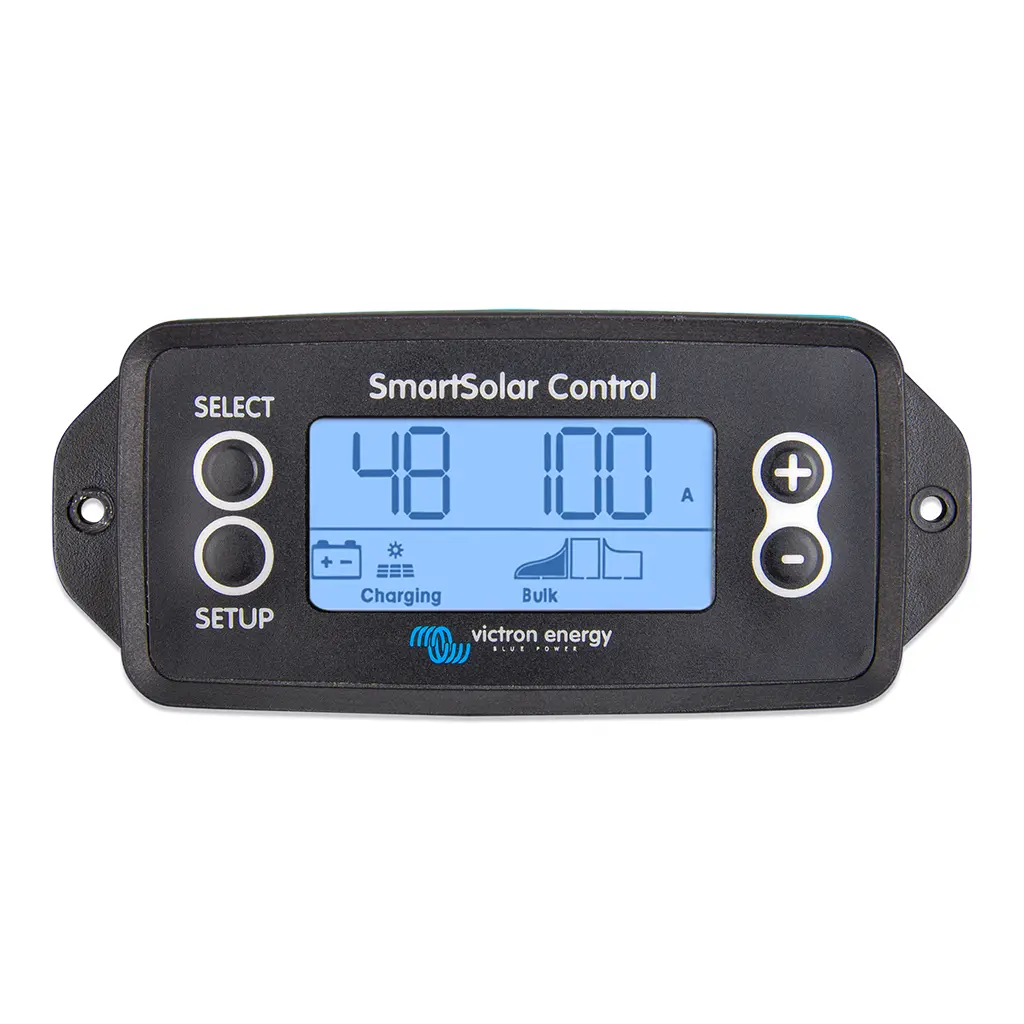 Smart solar - control display - retrofit for MPPT regulator