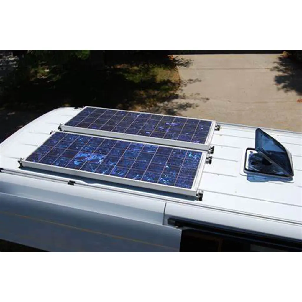 Mobile solar system for people who are on the move