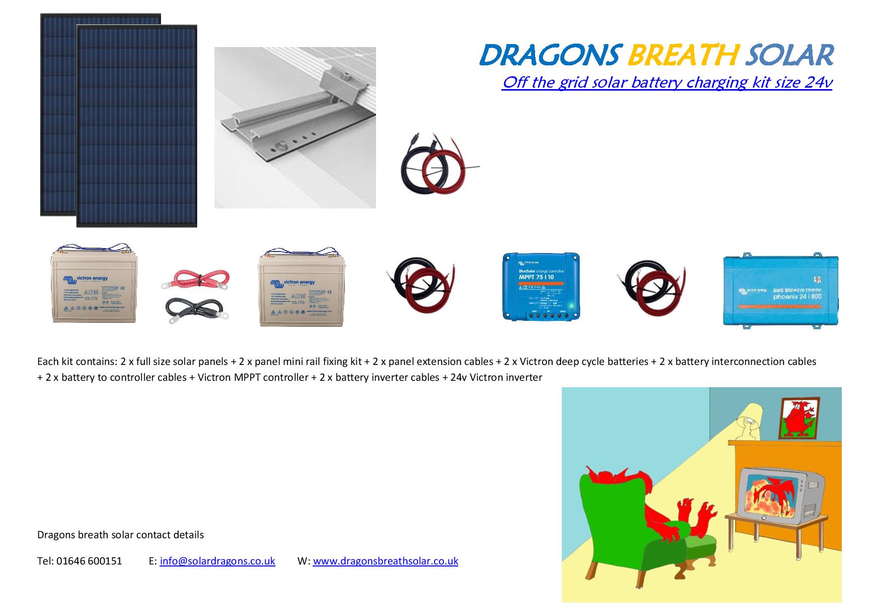 24v solar kits - Dragons Breath Solar