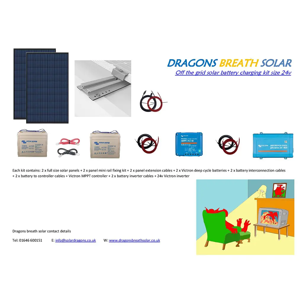 24v solar kits - Dragons Breath Solar