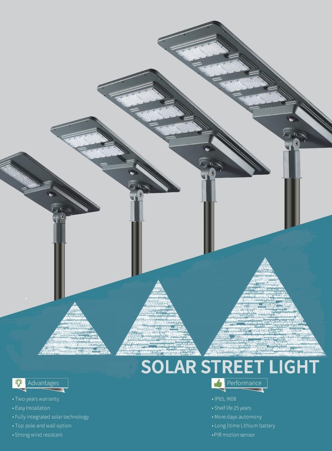 Solar Powered Street Lights / Lighting | Solar Street / Car Park Lamps