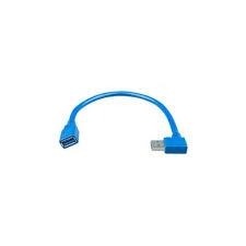 Victron USB extension cable 0.3m one side right angle