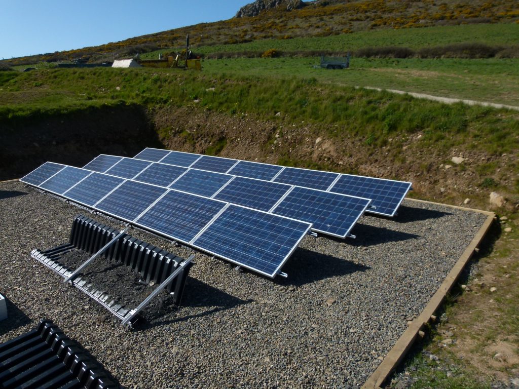Rack ground mounting PV panel kits | Dragons Breath Solar