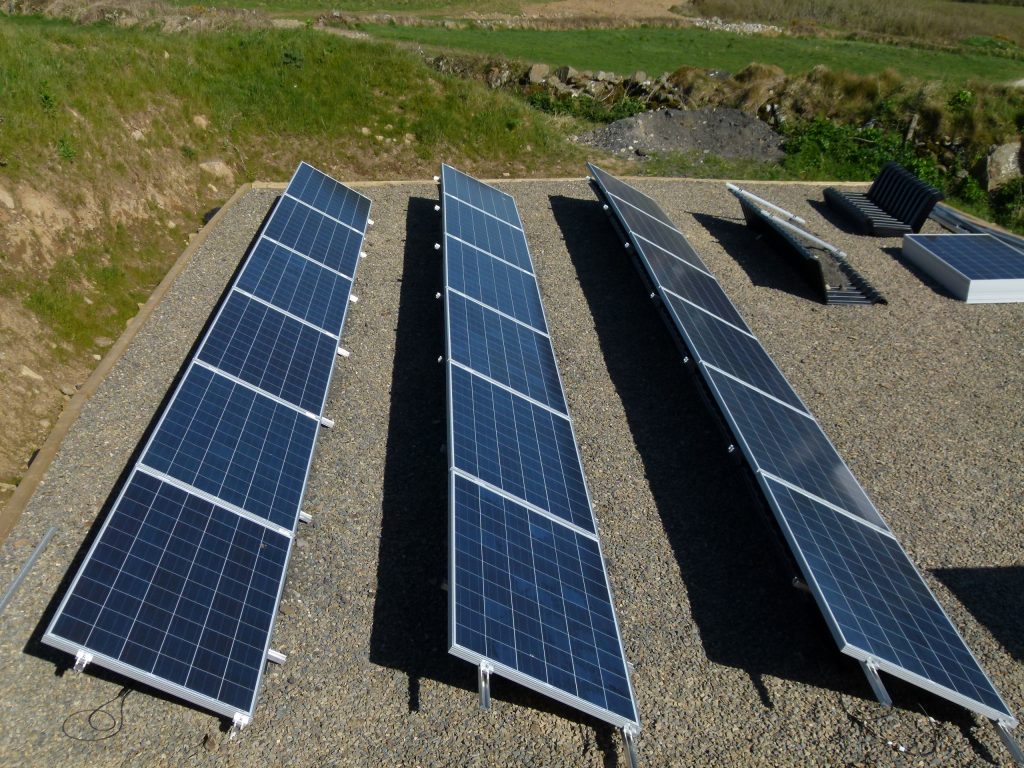 Solar panel flat surface fixing kit | ground mounted or flat roof K2 ...