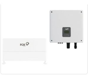 Fox solar inverter and battery - Dragons Breath Solar