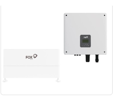Fox solar inverter and battery - Dragons Breath Solar